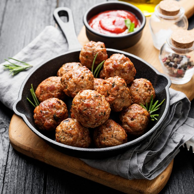 RECIPE: Black Blue Meatballs - From The Vine
