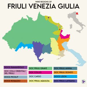 Important Appellations in Italy's Friuli-Venezia Giulia Region – With ...